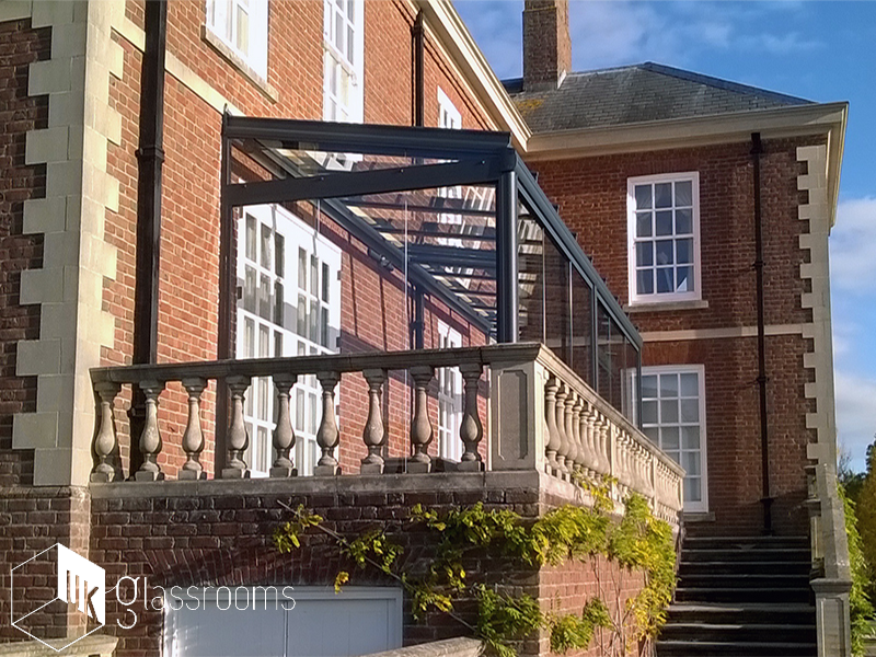 Glass rooms, Glass Roof & Terrace Cover Examples | Elegantly Designed ...